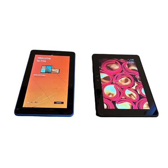Amazon | Tablets & Accessories | 2 Amazon Fire 7 Sv98ln Blue C9r6qm ...
